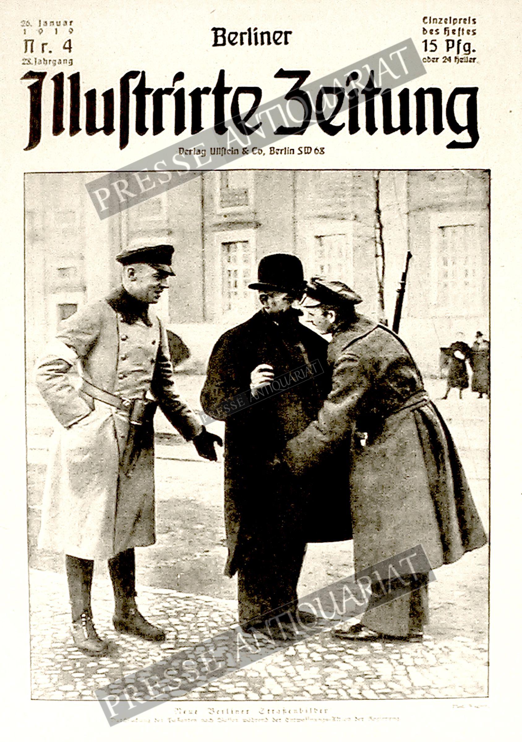Historische Zeitung vom 26.01.1919, DAS originelle GEschenk! | Presse ... Historische Zeitung vom 26.01.1919, DAS originelle GEschenk! | Presse ...